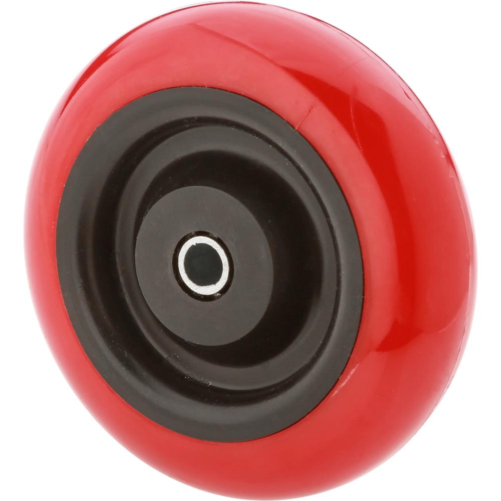 Steelex D2652 - 4" Red Polyurethane Wheels - Grizzly Industrial, Inc.