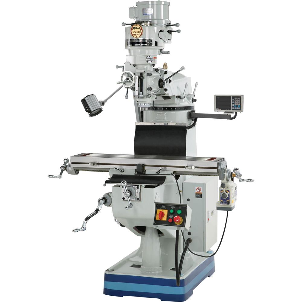 9" x 42" 2 HP 3-Phase Mill with DRO - Grizzly Industrial