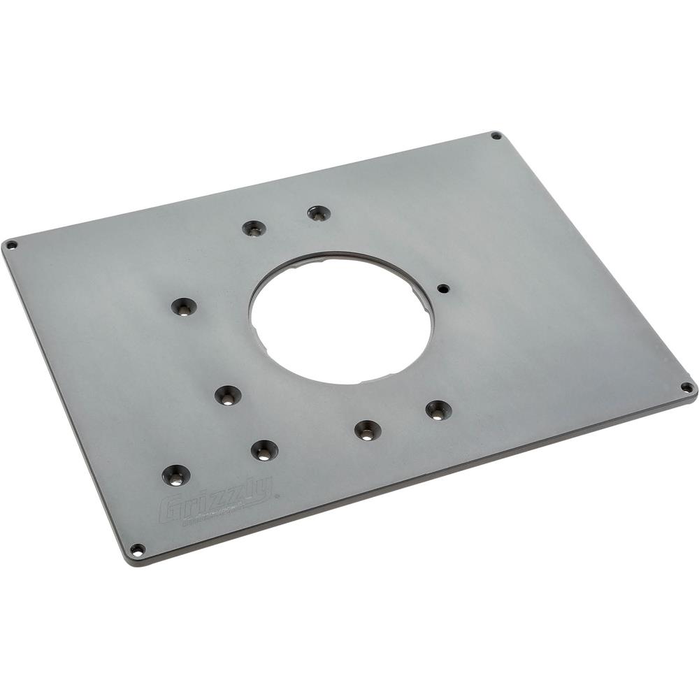 12" x 9" Router Lift Mounting Plate for T1255 - Grizzly Industrial