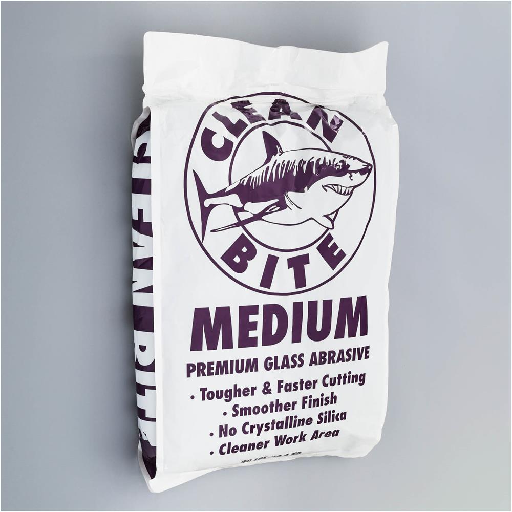 Grizzly T34118 - Clean Bite Sandblasting Media, Medium, 40-lbs ...