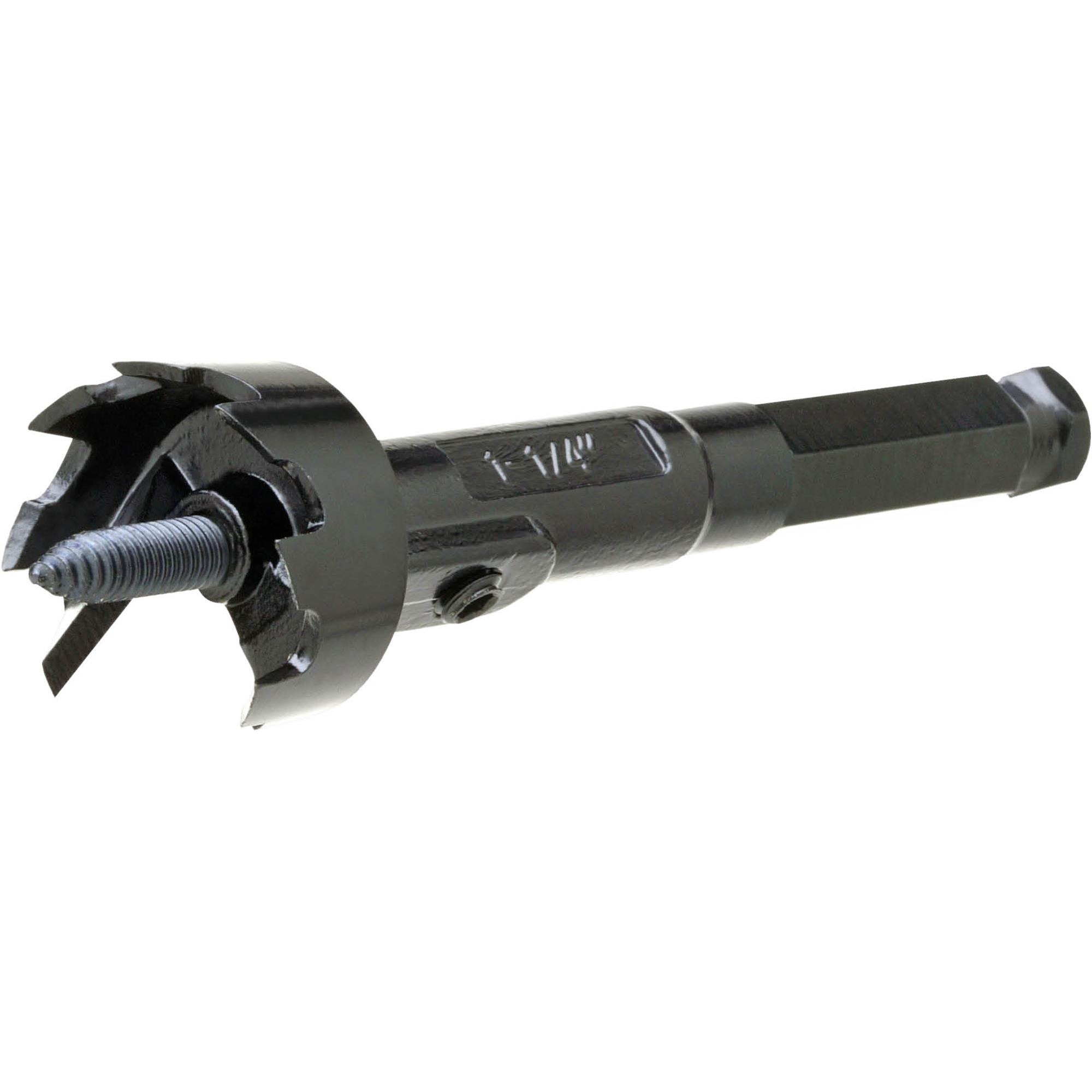 1-1/4" Heavy-Duty Forstner Bit with Screw Tip - Grizzly Industrial, Inc.