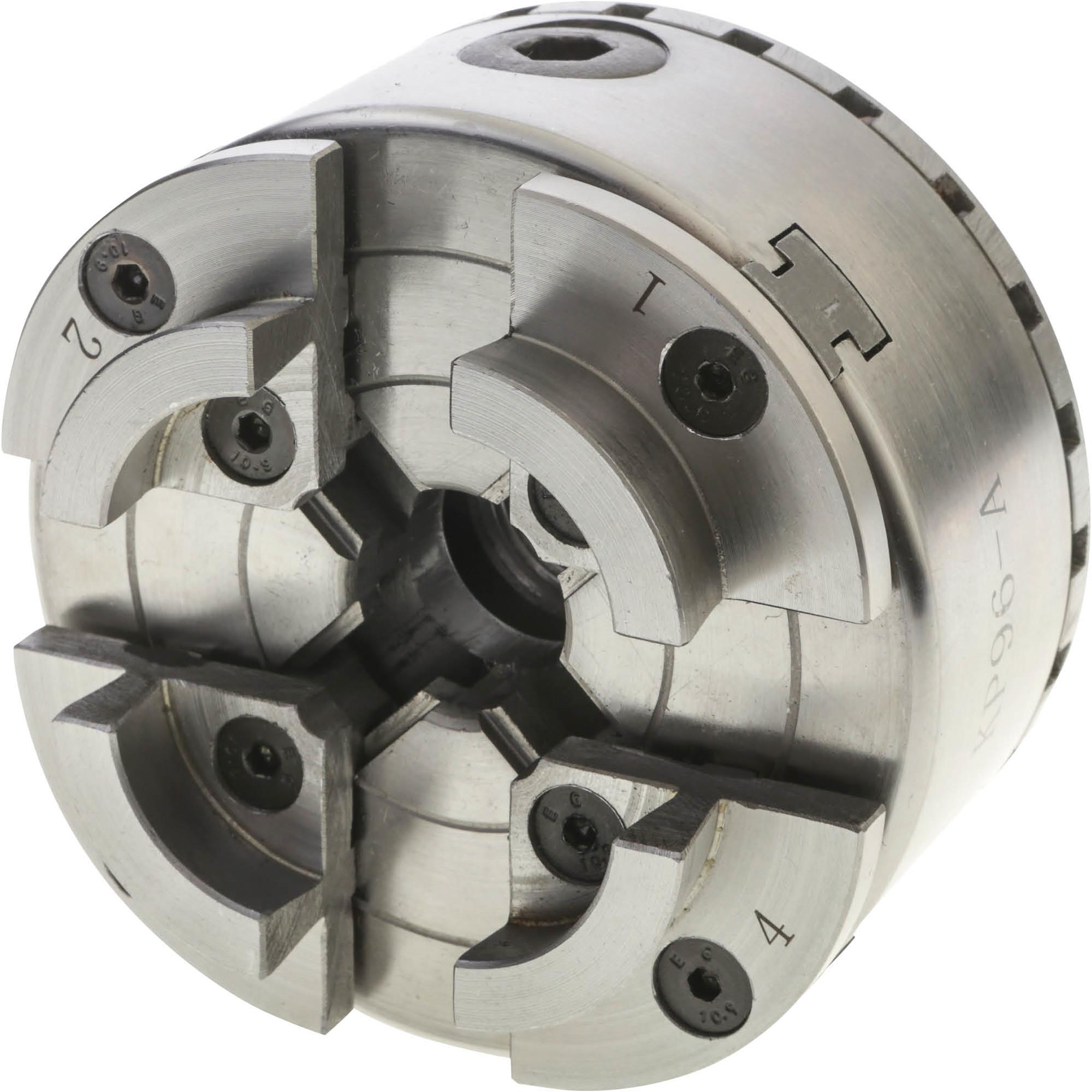 4 Jaw Wood Chuck 1" x 12 TPI - Grizzly Industrial, Inc.
