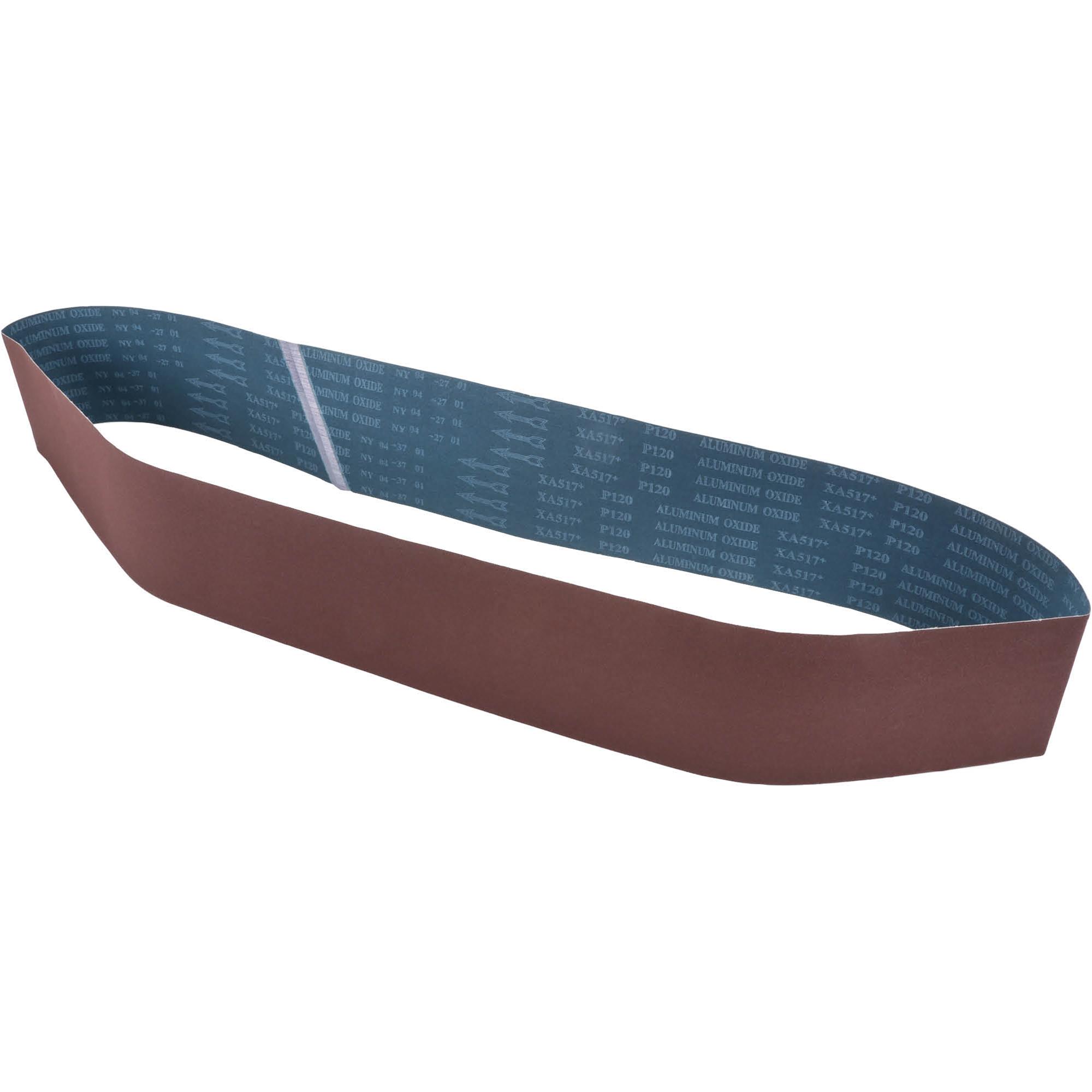 6" x 89" A/O Sanding Belt 120 Grit - Grizzly Industrial, Inc.