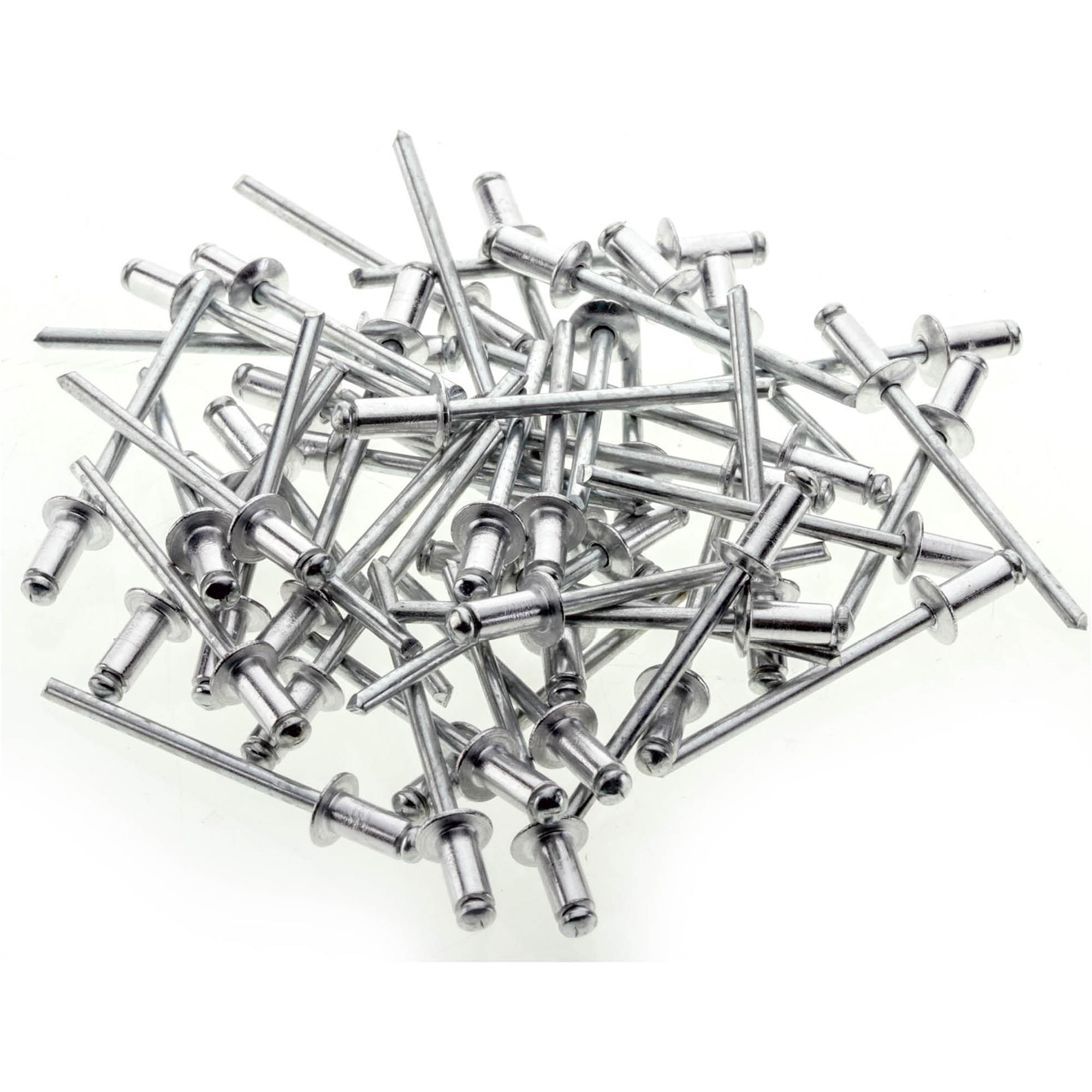 Aluminum Rivets 3/16" x 1/4", 50 pc - Grizzly Industrial, Inc.