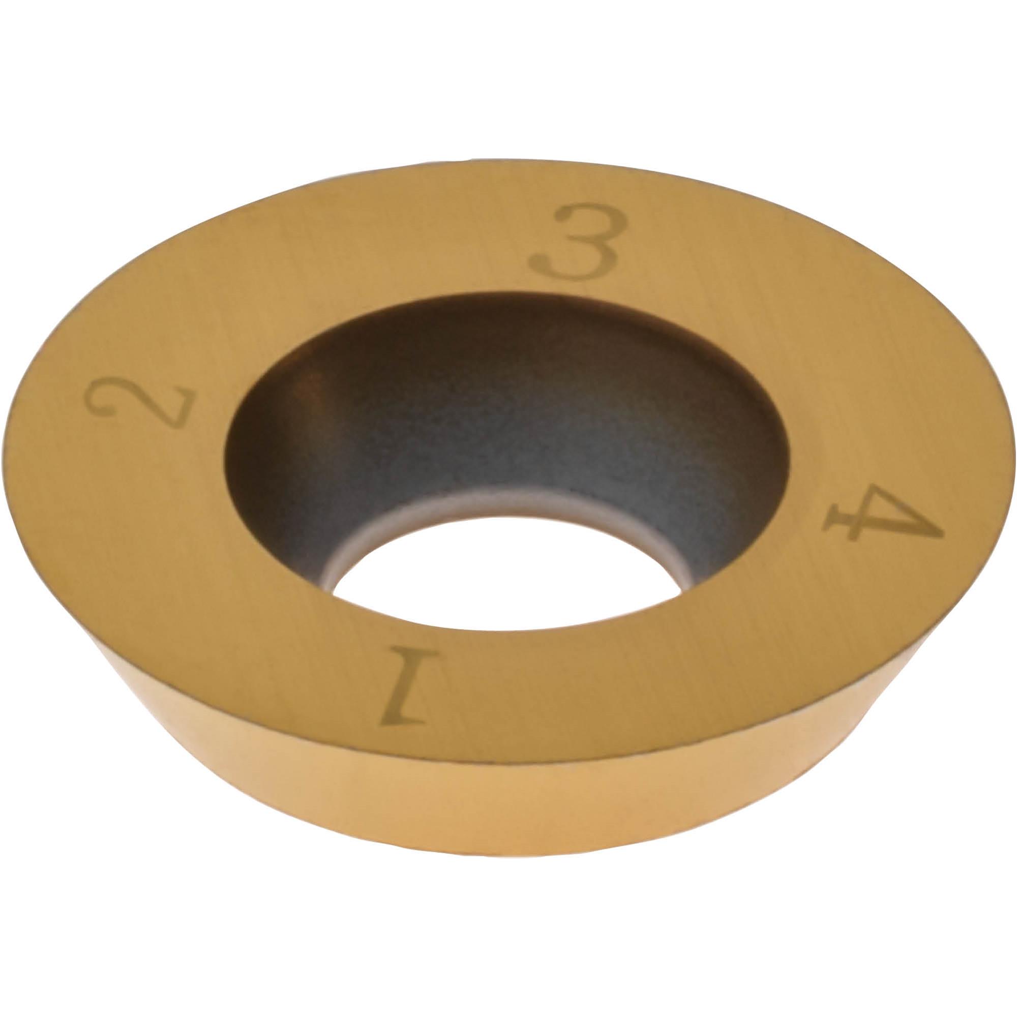 12mm TiN Coated Round Carbide Cutter - Grizzly Industrial