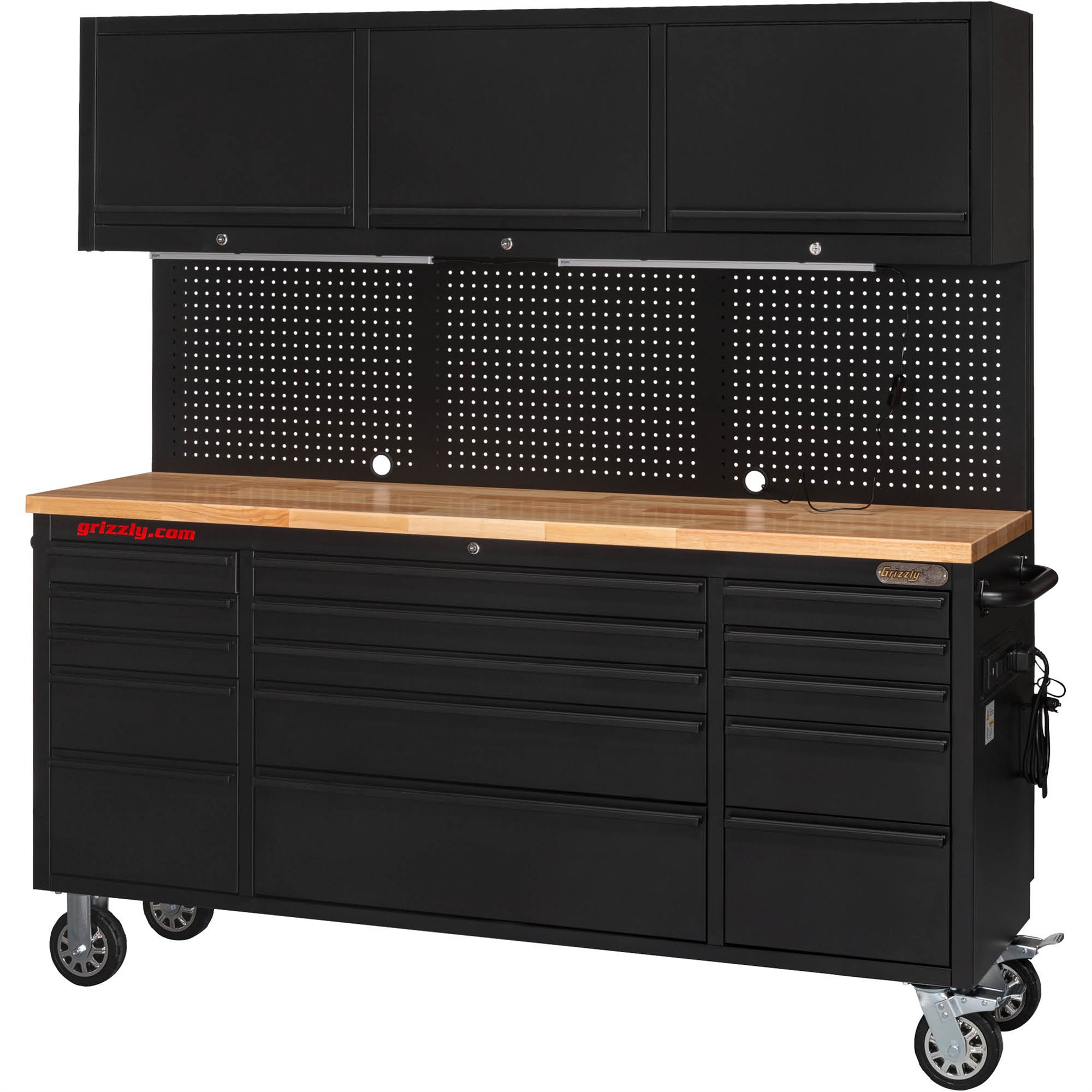 72 15 Drawer Ultimate Rolling Tool Cabinet Grizzly Industrial