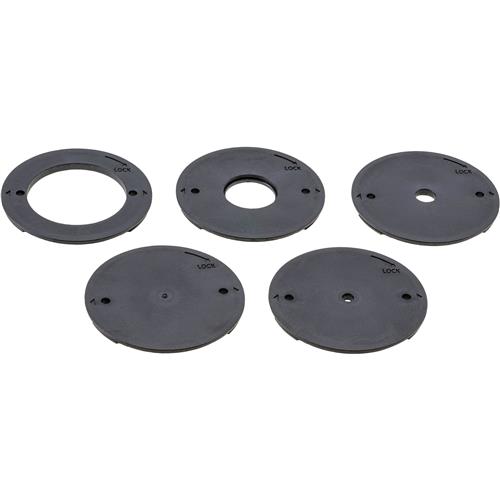 Shop Fox D4947 - Router Table Ring 5 Pc. Set - Grizzly Industrial, Inc.