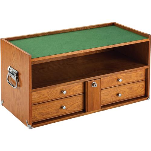 Grizzly T33820 - 23" Series 2-Drawer Red Oak Mid-Riser with Shelf ...